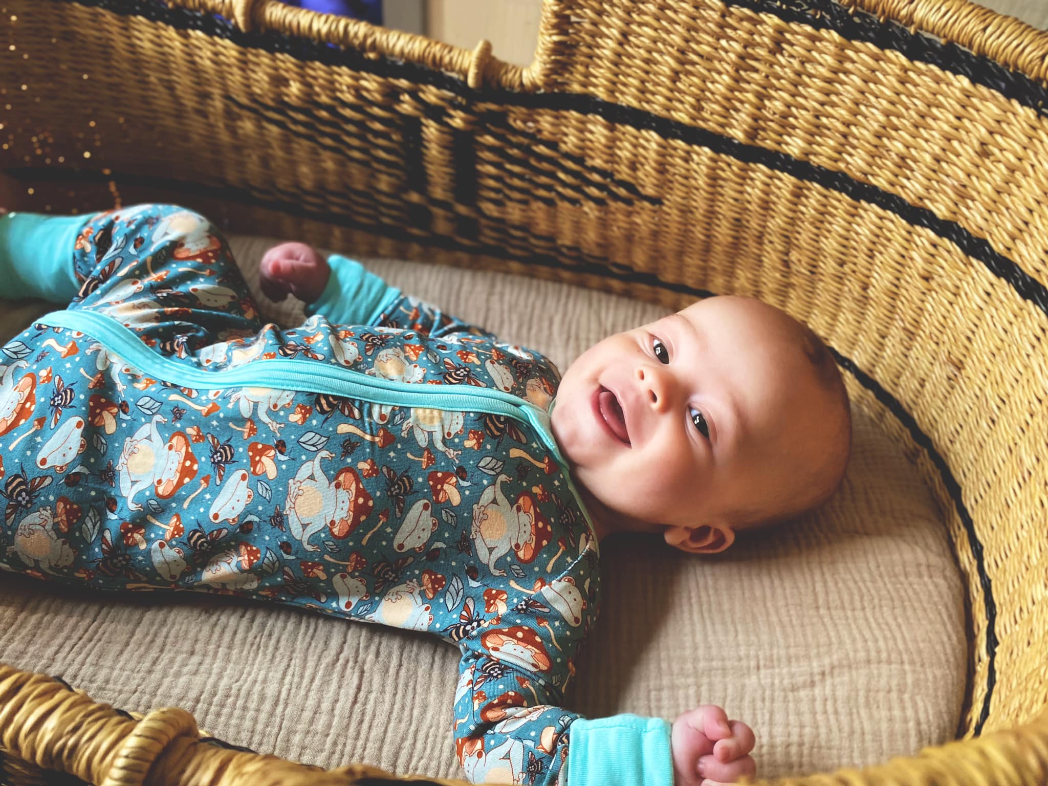 Toad-ally Zen Zippy Bamboo Pajamas – Sunshine Luckies