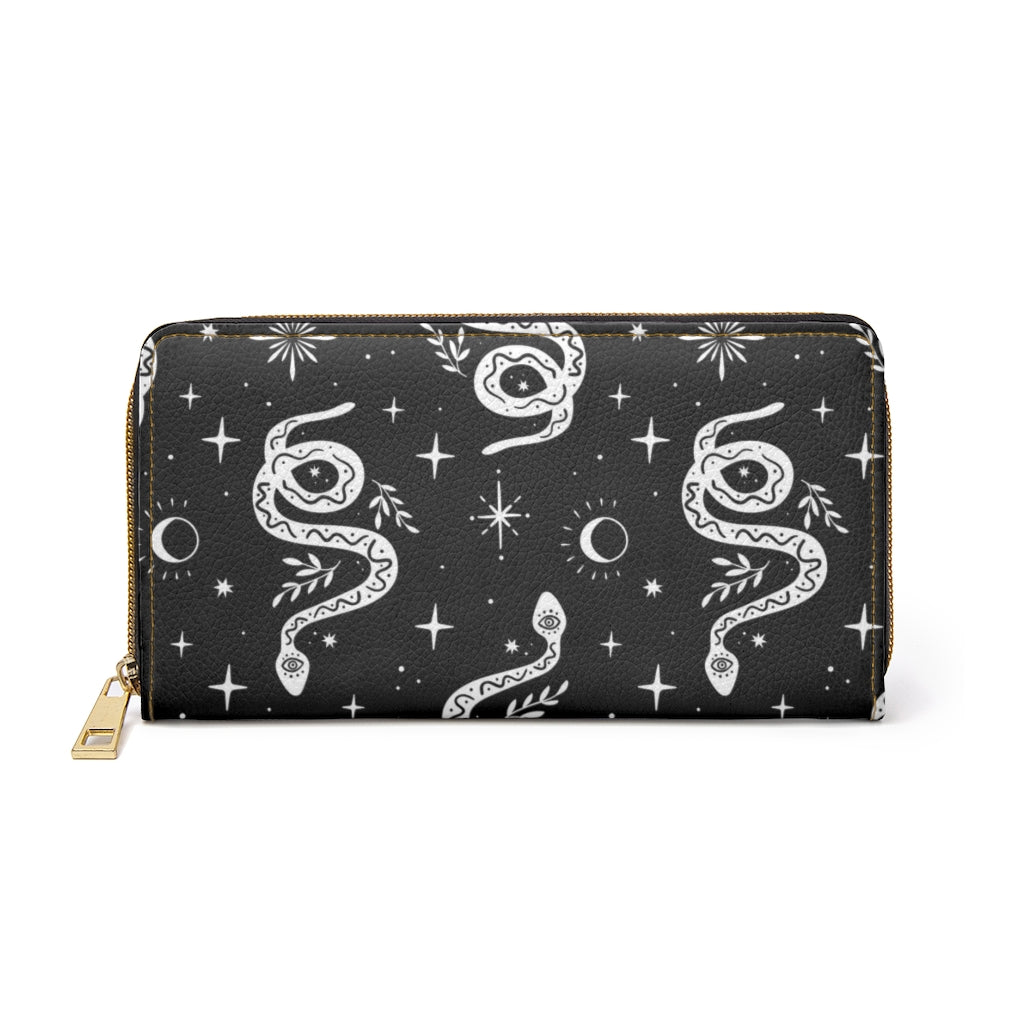 Boho Snake Zipper Wallet – Sunshine Luckies